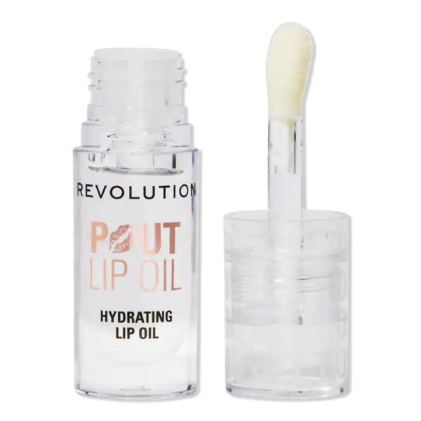 REVOLUTION BEAUTY Pout Lip Oil - Lychee Clear