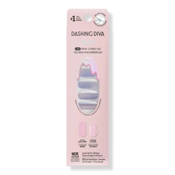 DASHING DIVA Glaze Semi-cured Gel Art Summer Collection - Baila Con Fuego