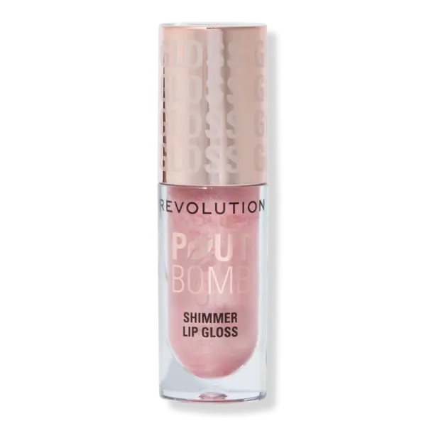 REVOLUTION BEAUTY Pout Bomb Shimmer Gloss - Shine Pink