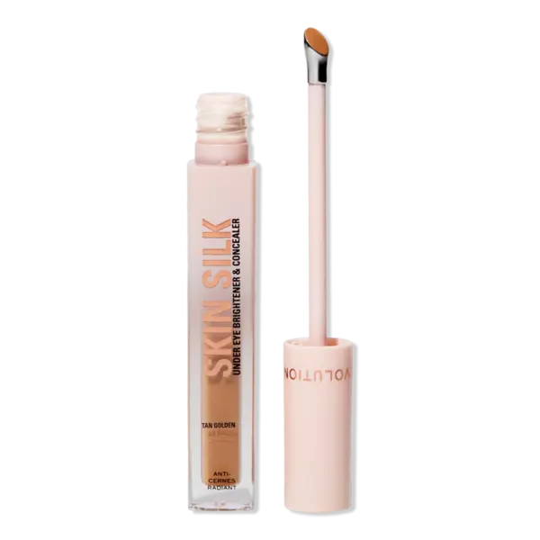 REVOLUTION BEAUTY Skin Silk Under Eye Brightener & Concealer - Tan Golden