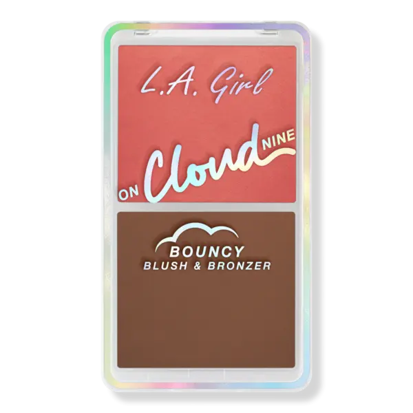 L.A. GIRL On Cloud Nine Bouncy Blush Bronzer Duo - Coral Bliss