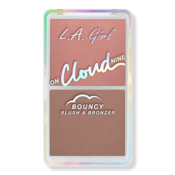 L.A. GIRL On Cloud Nine Bouncy Blush Bronzer Duo - Misty Mauve