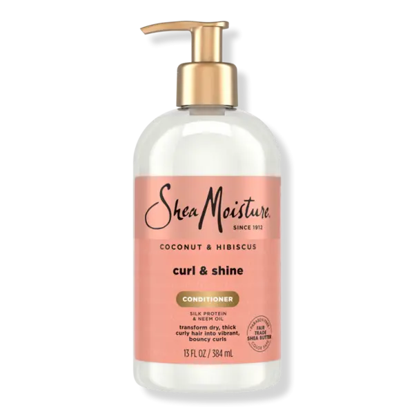 SHEAMOISTURE Curl & Shine Coconut & Hibiscus Conditioner - One-color