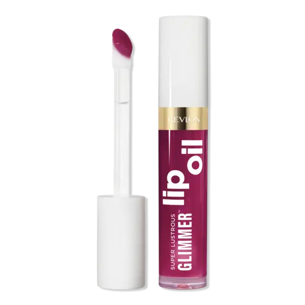 REVLON Super Lustrous Glimmer Lip Oil - Plum Pop