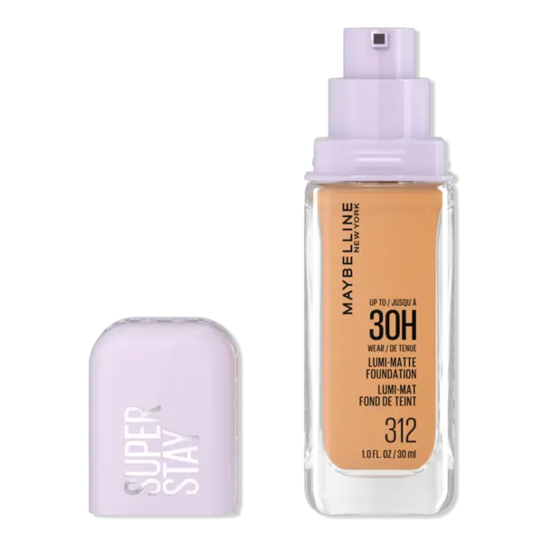 MAYBELLINE Super Stay Up To 30hr Wear Lumi-matte Longwear Foundation - 312
