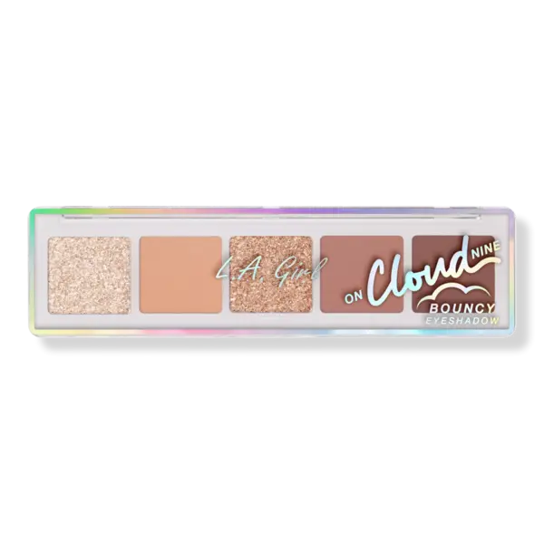L.A. GIRL On Cloud Nine Bouncy Eyeshadow Palette - Breezy Nude