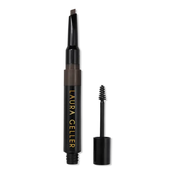 Laura Geller Beauty Sculpt-n-stay Waterproof Brow Pencil & Gel - Dark Brown
