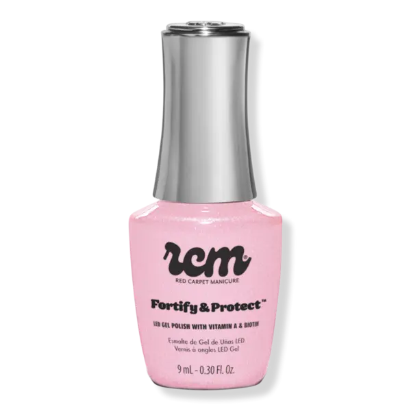 RED CARPET MANICURE Fortify & Protect Led Gel Nail Polish Collection - Girly Pop
