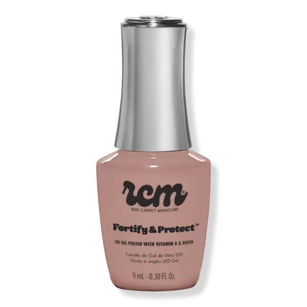 RED CARPET MANICURE Fortify & Protect Led Gel Nail Polish Collection - Latte Lovin
