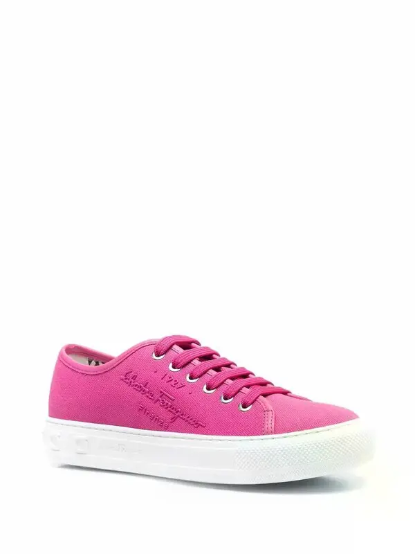 FERRAGAMO Logo-embossed Sneakers