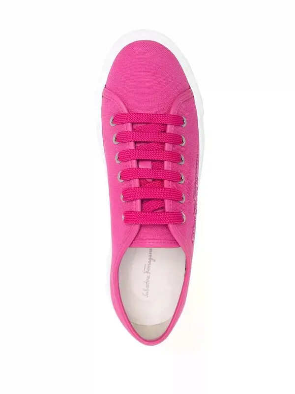 FERRAGAMO Logo-embossed Sneakers