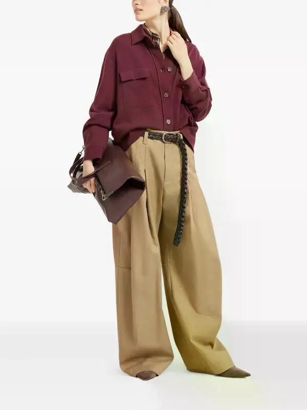 Brunello Cucinelli Buttoned Flap-pocket Cardigan