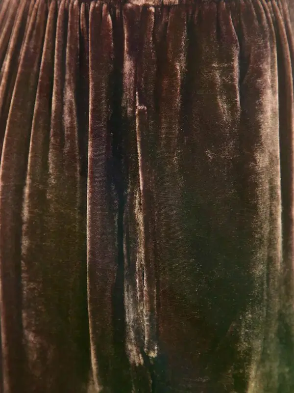 BIANCO LEVRIN Velvet Trousers