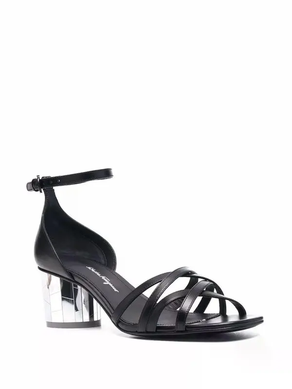FERRAGAMO Open-toe Sandals - Black