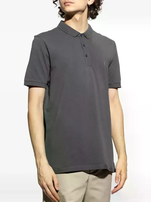 ALLSAINTS Reform Embroidered Polo Shirt