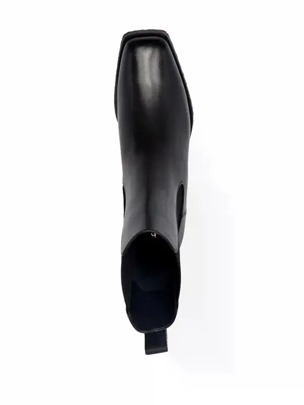 FERRAGAMO Wyatt Ankle Boots - Black