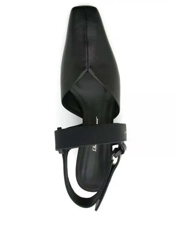 FERRAGAMO Square-toe 45mm Pumps