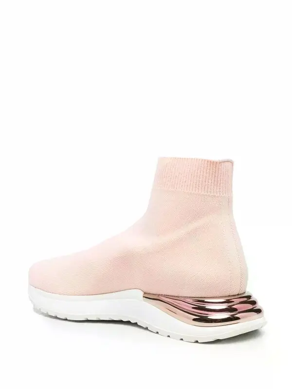 FERRAGAMO Logo Slip-on Sneakers - Pink