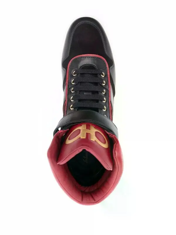 FERRAGAMO Gancini High-top Trainers