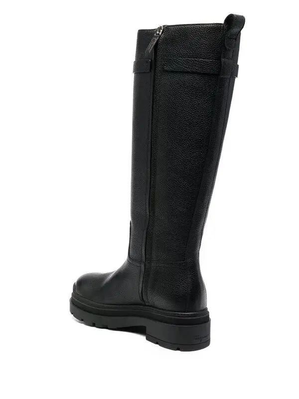 FERRAGAMO Vara Chain Knee-high Boots