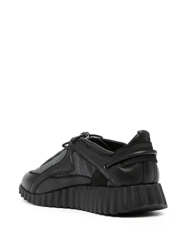 FERRAGAMO Pixie Toggle-fastening Sneakers - Black