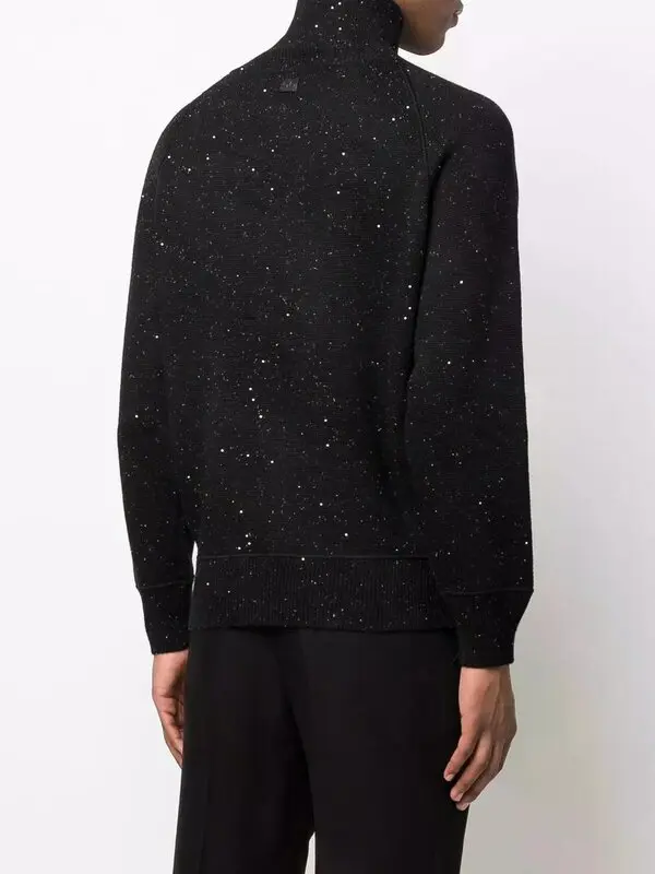 FERRAGAMO Speckle-knit Roll Neck Jumper