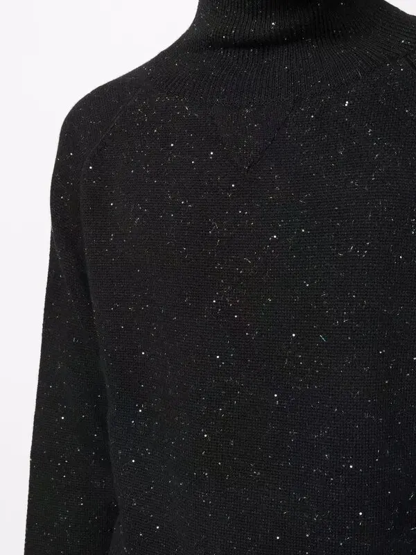 FERRAGAMO Speckle-knit Roll Neck Jumper