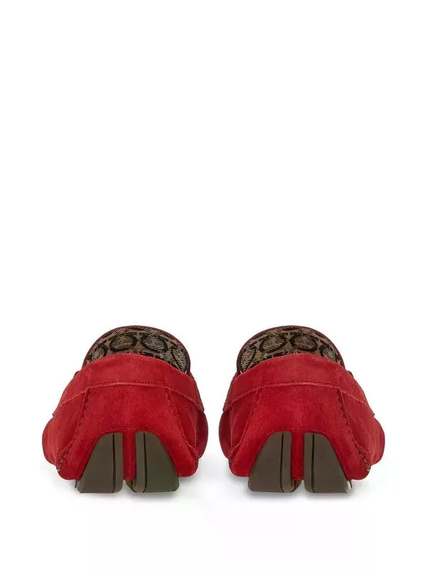 FERRAGAMO Gancini-ornament Driver Loafers