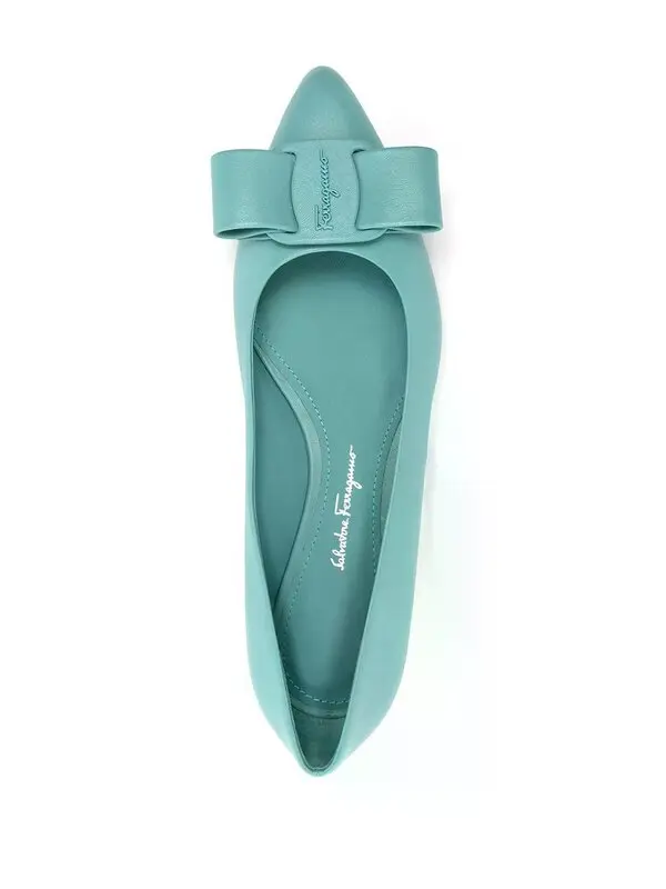 FERRAGAMO Viva Ballerina Shoes - Blue