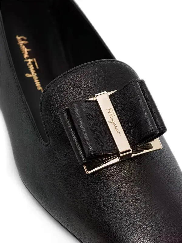 FERRAGAMO Zaneta Double-bow Moccasins