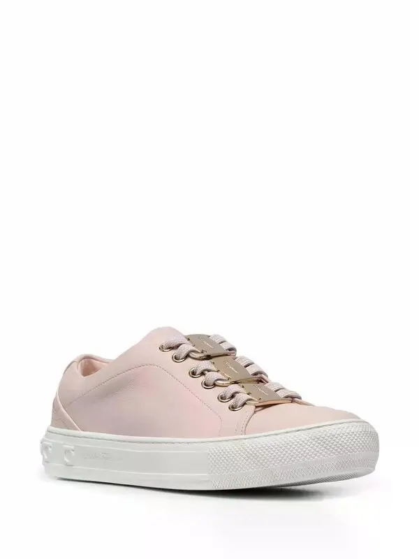 FERRAGAMO Vara Low-top Sneakers - Pink