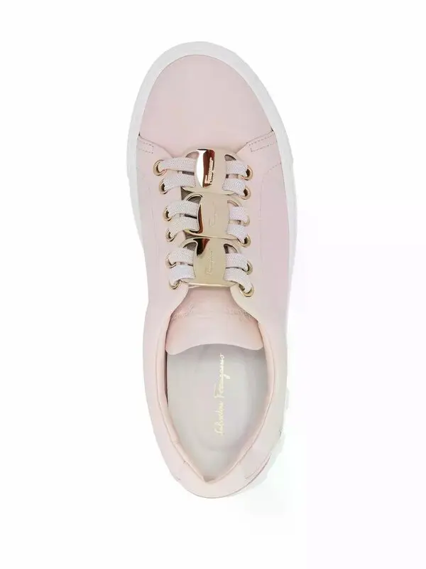 FERRAGAMO Vara Low-top Sneakers - Pink