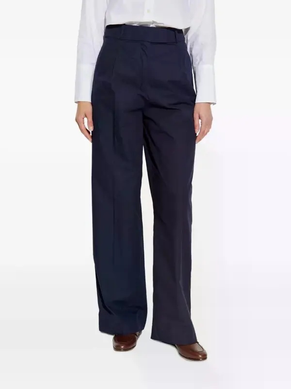 A.p.c. Pleated Wide-leg Trousers