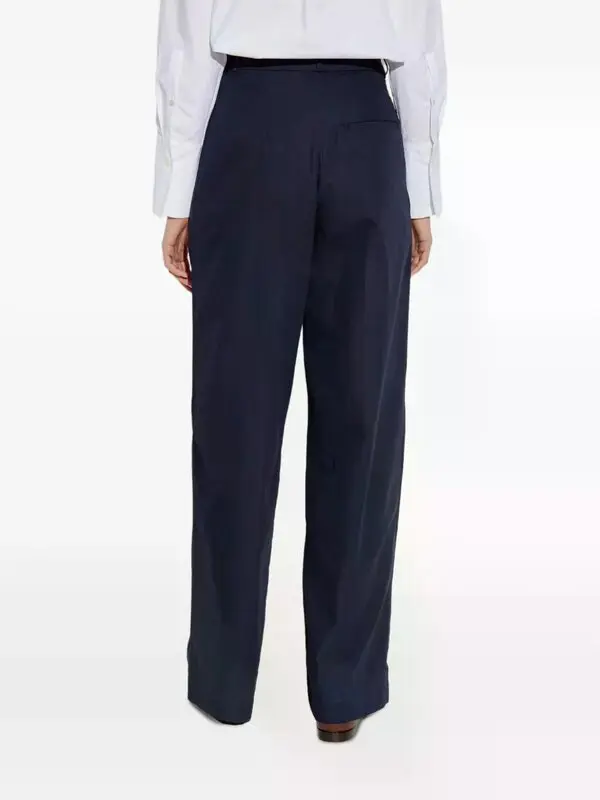 A.p.c. Pleated Wide-leg Trousers