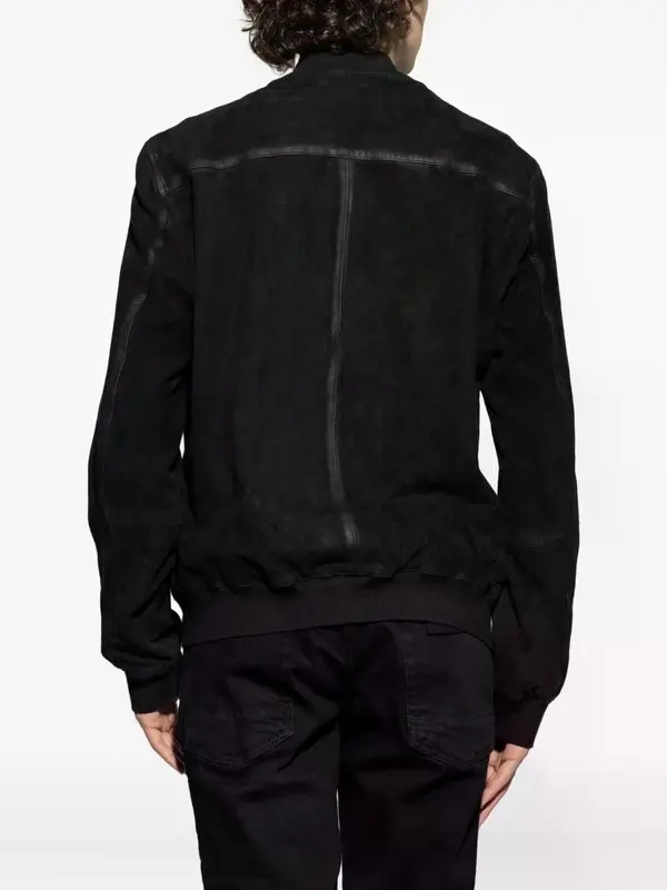 ALLSAINTS Suede Bomber Jacket