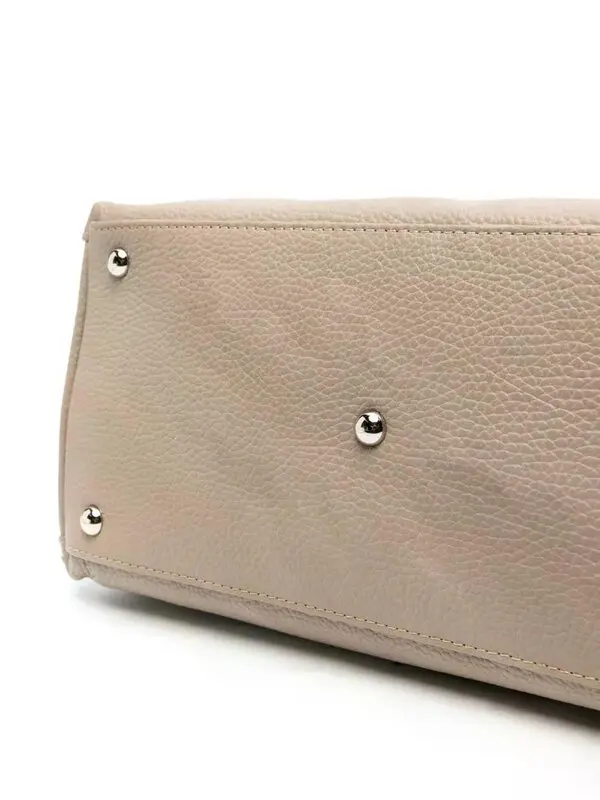 ZANELLATO Small Postina Leather Tote Bag