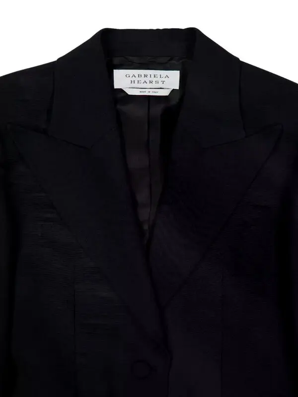 Gabriela Hearst Single-button Wool Blazer