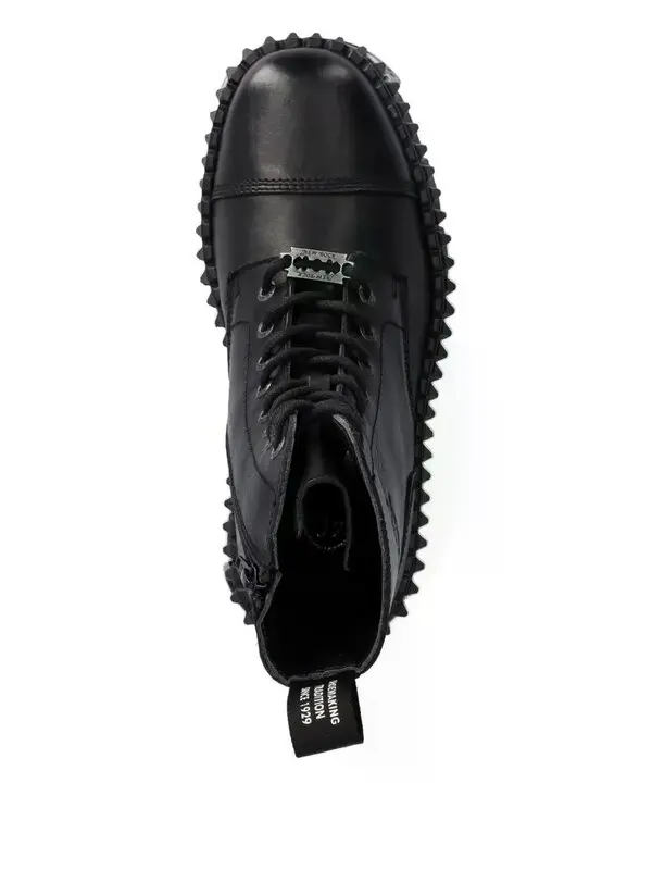 NEW ROCK Lace-up Platform Boots
