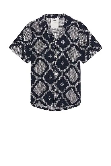 Oas Trastevere Cuba Crochet Shirt