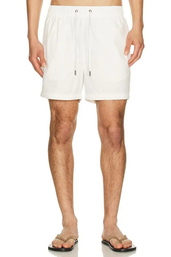 Onia Charles 5 Swim Trunk - White