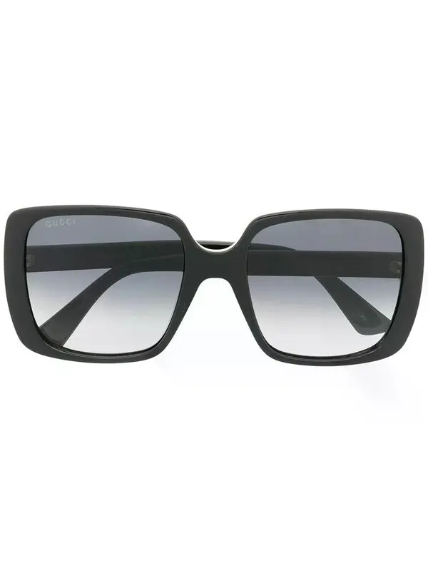 Gucci Square-frame Sunglasses - Black