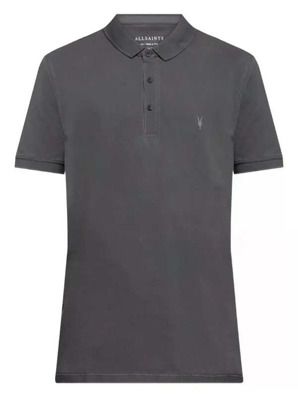 ALLSAINTS Reform Embroidered Polo Shirt