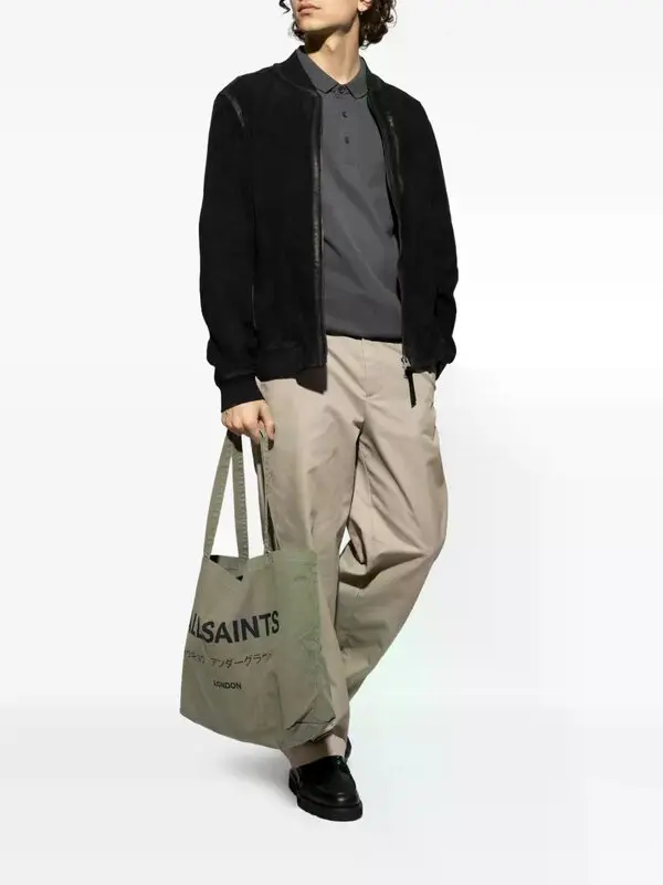 ALLSAINTS Reform Embroidered Polo Shirt