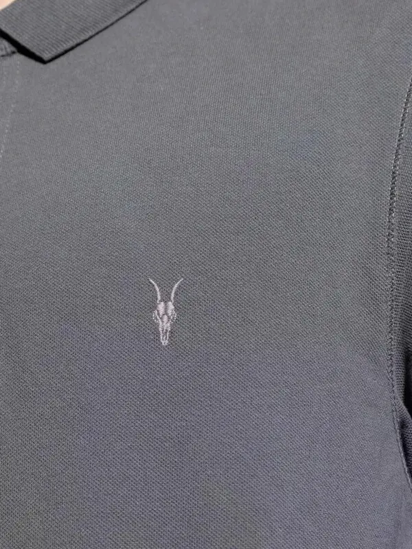 ALLSAINTS Reform Embroidered Polo Shirt
