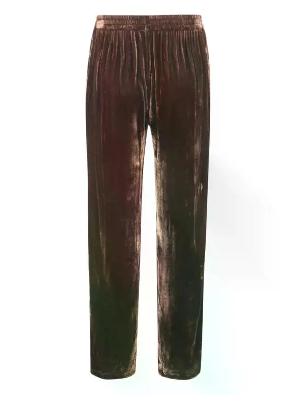 BIANCO LEVRIN Velvet Trousers
