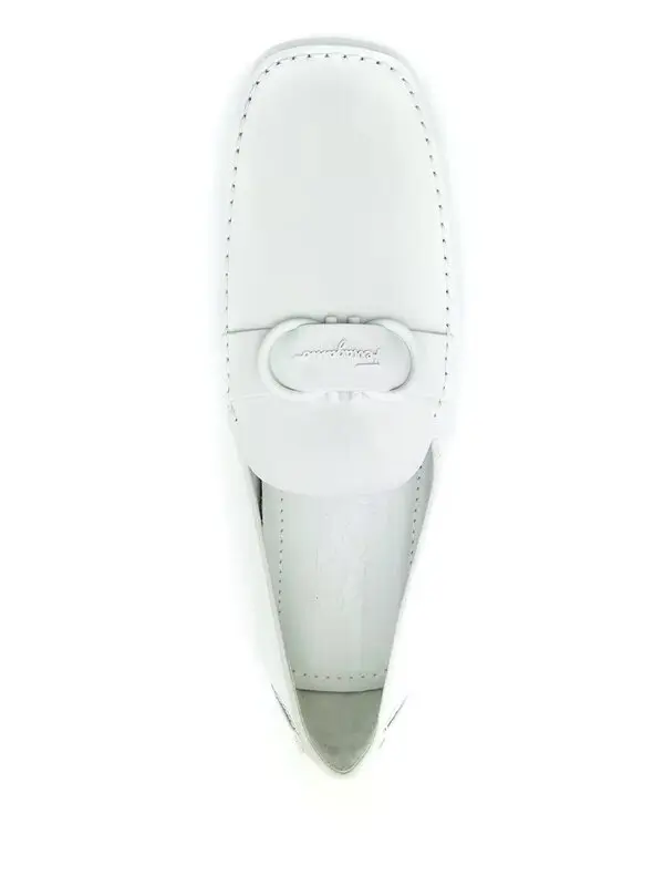 FERRAGAMO Gancini Calf Leather Slippers