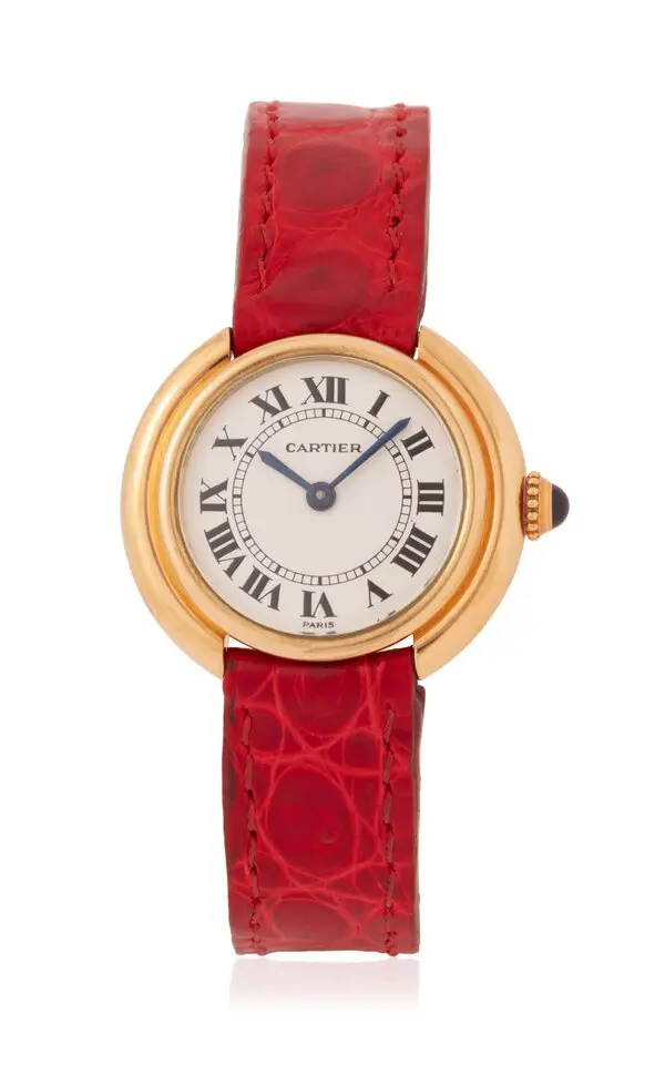 STEPHANIE WINDSOR Cartier Vendome Vintage Watch - Gold