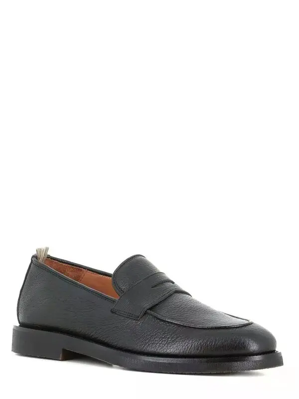 Officine Creative Leather Penny Loafers