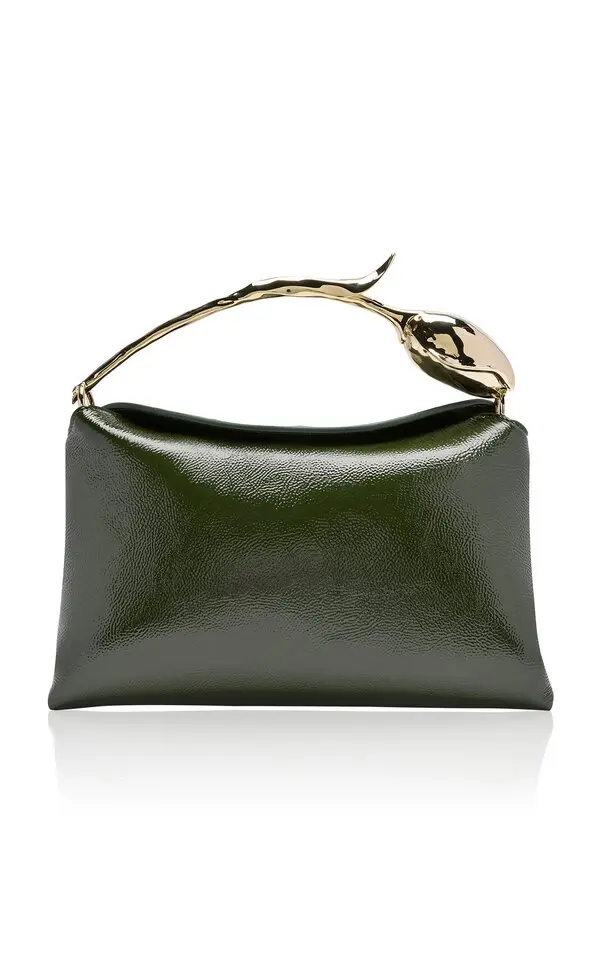 Erdem Bloom Medium Bag - Green