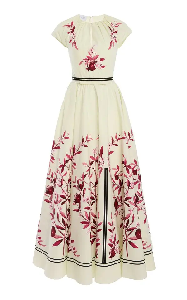 Giambattista Valli Floral Print Maxi Dress - Multi